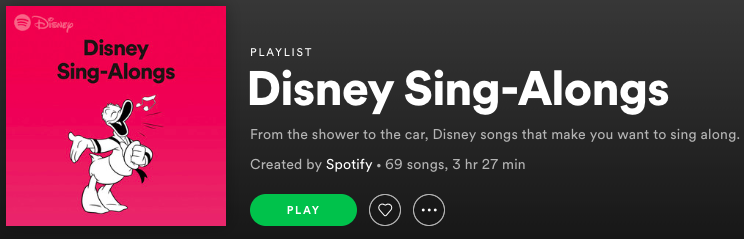 Disney Spotify Playlists - Clubhouse World Adventures, Llc